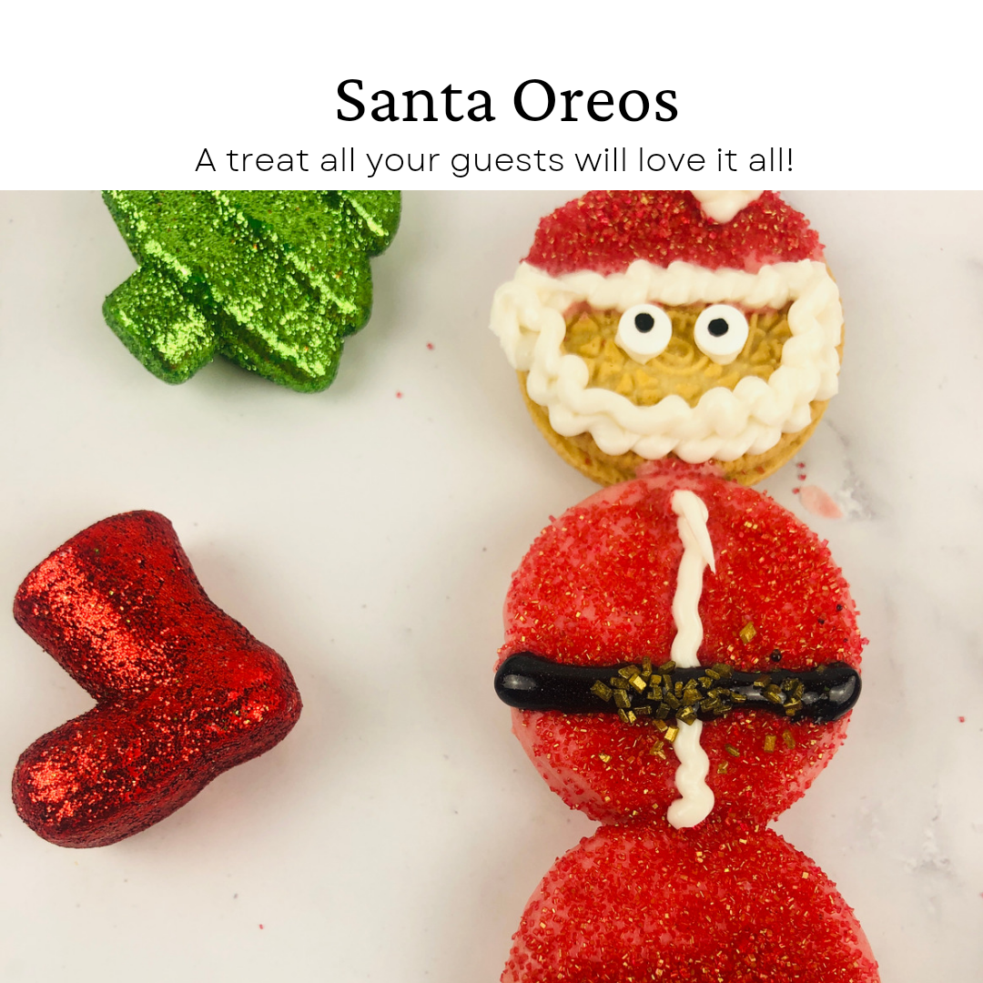 Fun Holiday Treat Ideas Oreo Santa